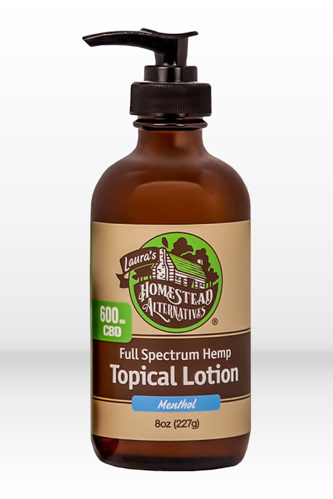 Full Spectrum CBD Lotion | Natural Pain Relief - Laura's Mercantile