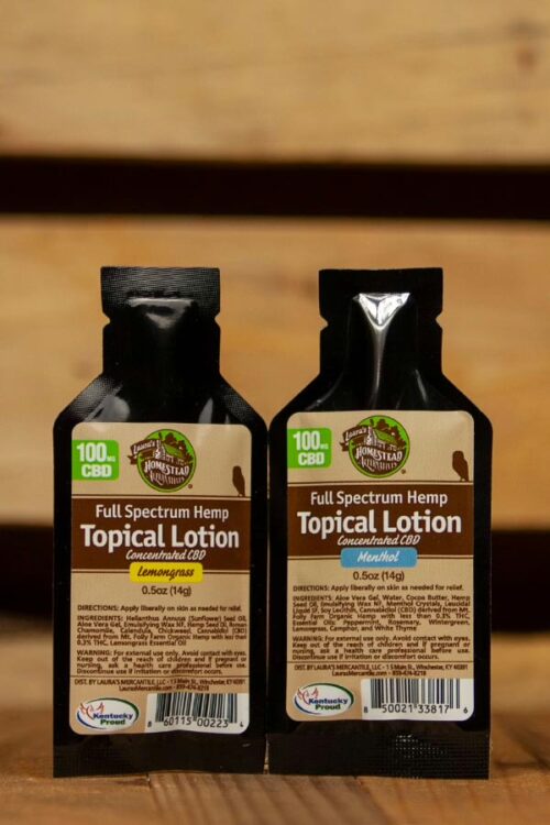 Shop Full Spectrum CBD Oil, Topicals and Sweets - Laura's Mercantile